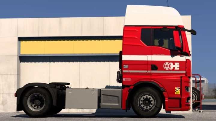Человек (Tgx) Gx H.essers Скин ETS2 1.49 - Truckers Mods