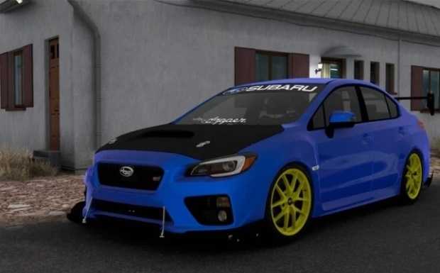 ETS2 – Subaru Impreza Wrx Sti 2017 V3.2 (1.49) - Truckers Mods