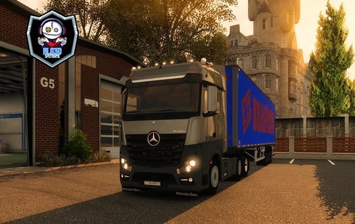 ETS2 Mercedes-Benz New Actros V1.52 (1.53) - Truckers Mods